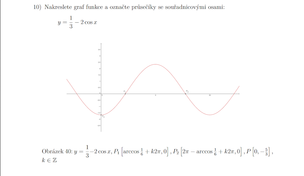 Matematika: Goniometrie a trigonometrie: Posuny grafu funkcí sinus a ...